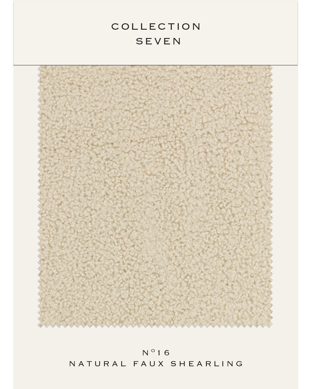 Natural Faux Shearling – Collection Seven Store