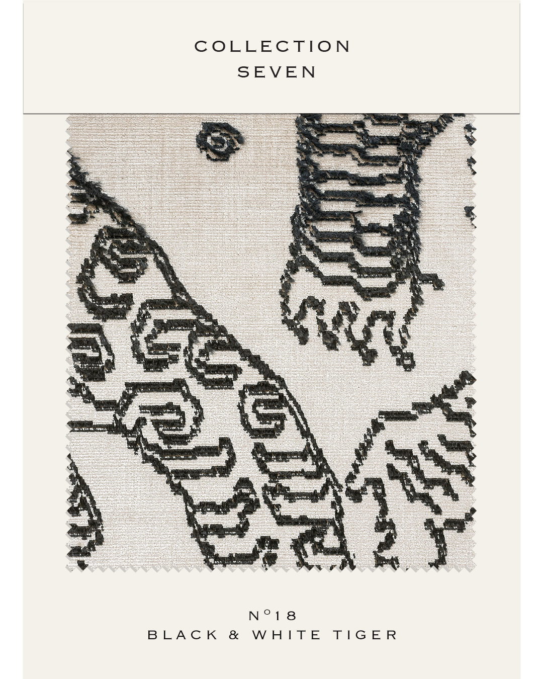 Black & White Tiger – Collection Seven Store